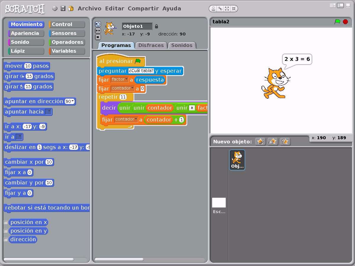 Ceibal en Rocha: Scratch II