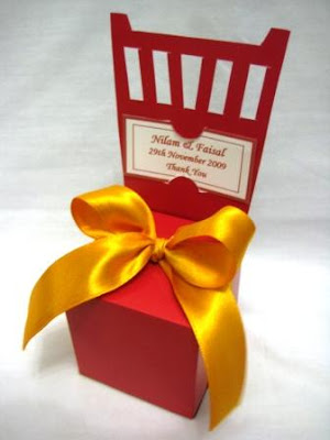 FNI KREATIF TRADING: FNI - Chair Favor Boxes