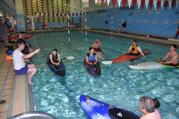 have kayaks, will travel: Whitewater kayak class is in session