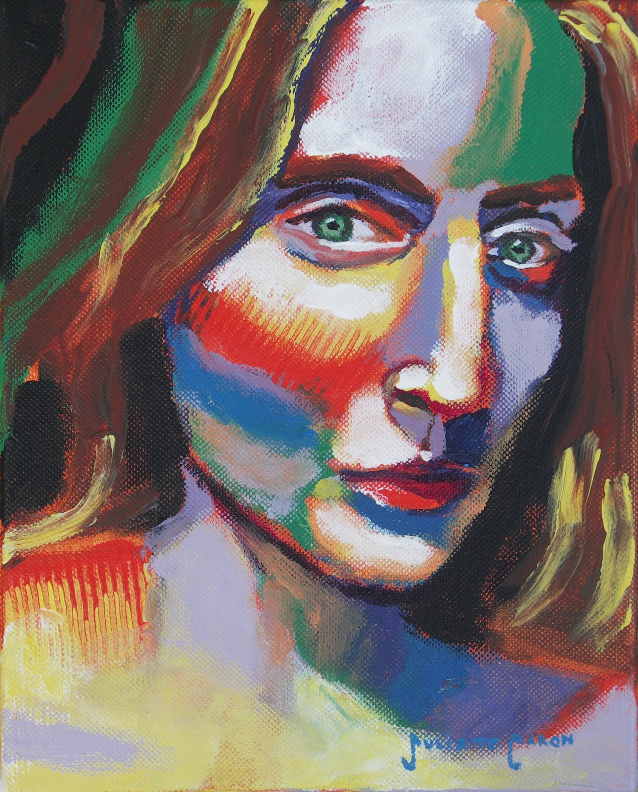 Juliette Caron-Artist: Green Eyes
