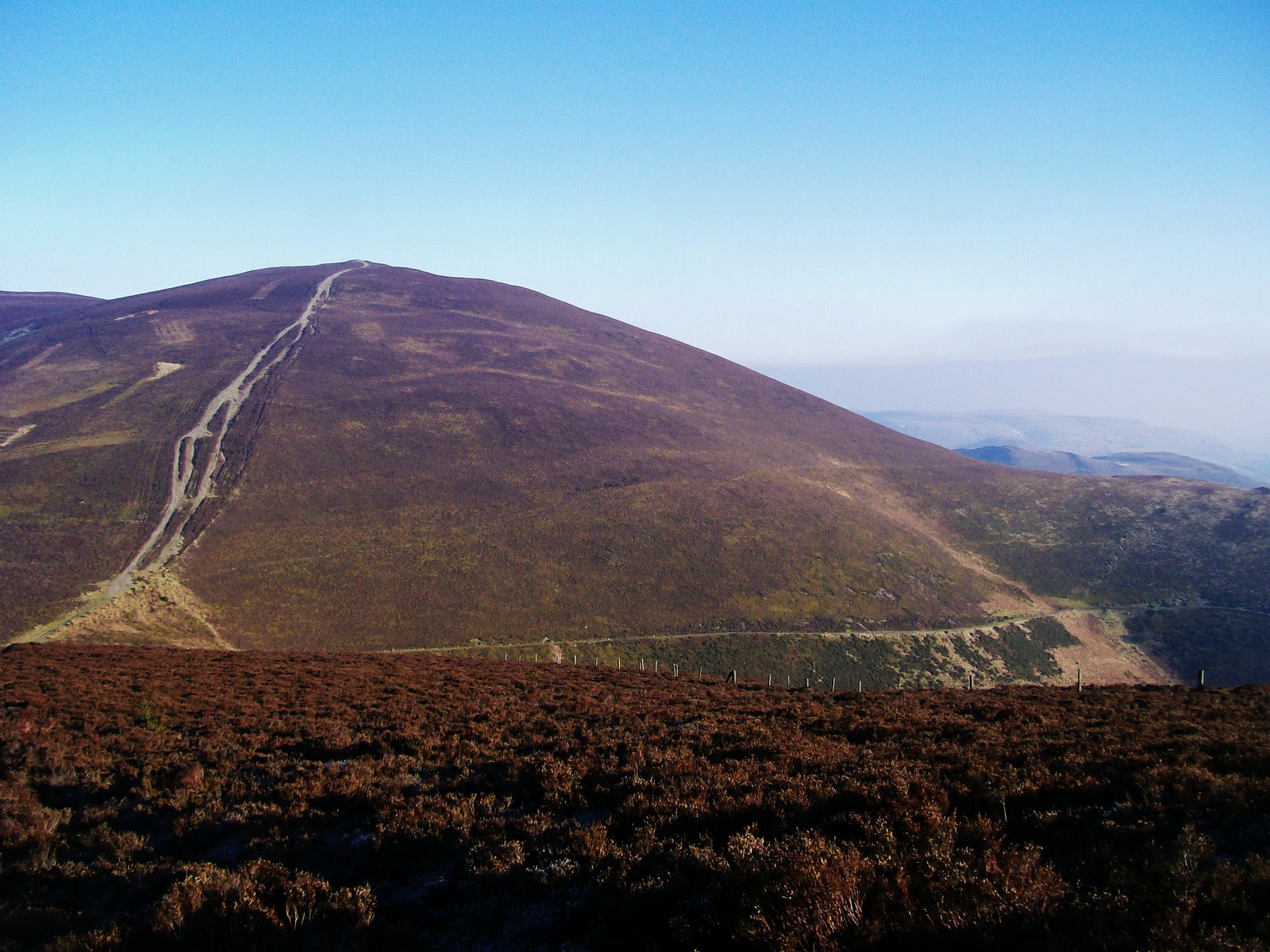 A Welsh man walking.: January 2011