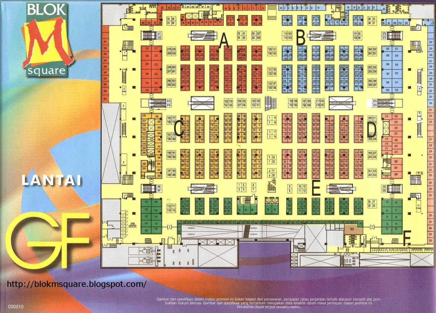 Blok M Square: Peta Lokasi