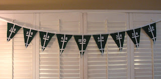 We Grow By Our Dreams: Football Field Banner