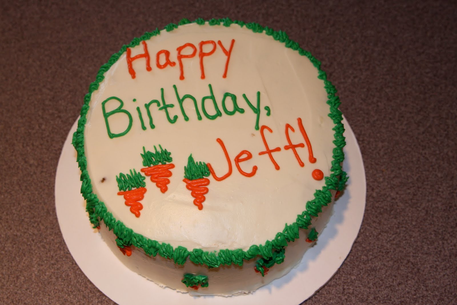 Scrumptious Creations: Happy Birthday, Jeff!