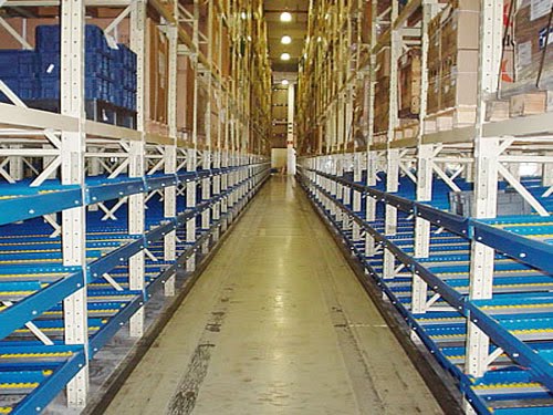 Armazenagem: Sistema Flow-rack