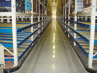 Armazenagem: Sistema Flow-rack