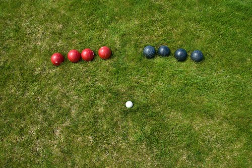 Hugh Cooks Food: bocce ball