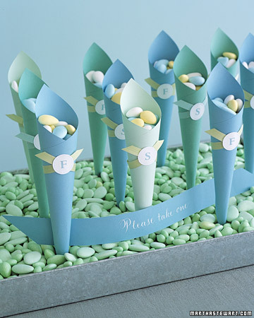 Party Tinkers: How to:-Paper Treat Cones & Display