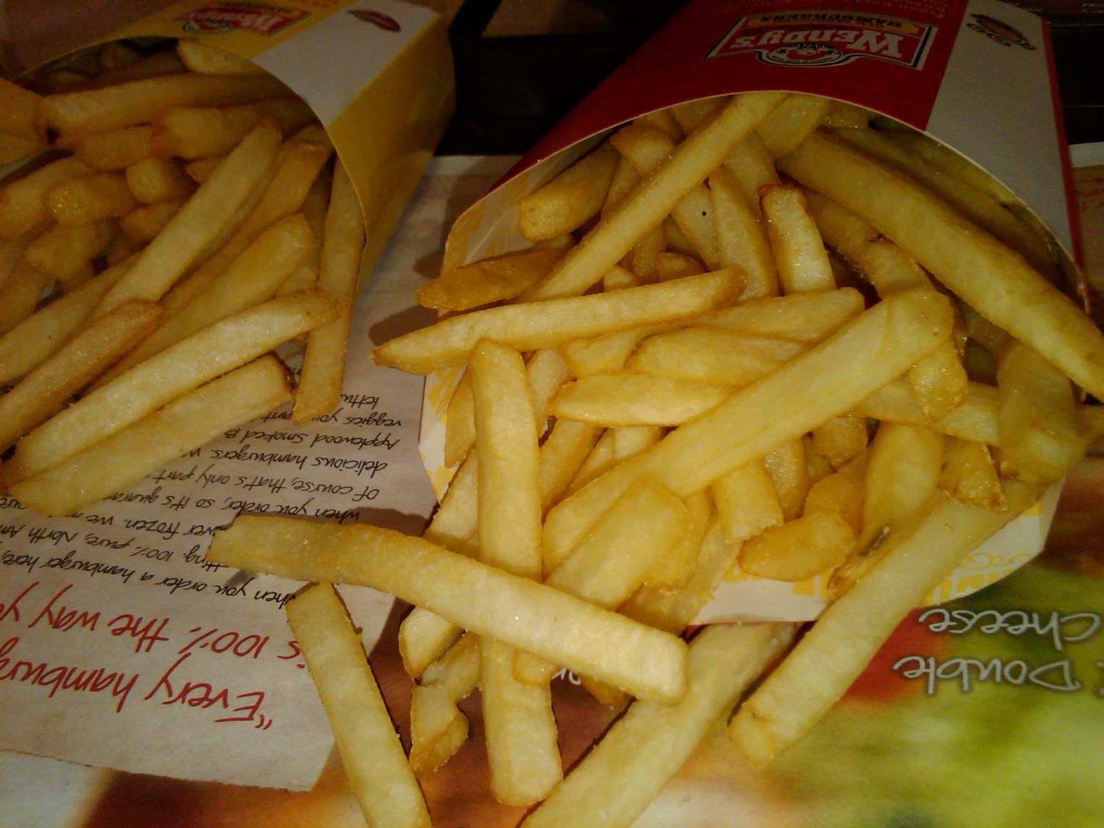 French Fry Diary: French Fry Diary 175: Wendy's Flashback