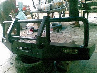 VARIASI MOBIL: BUMPER MODEL ARB PAKAI TANDUK