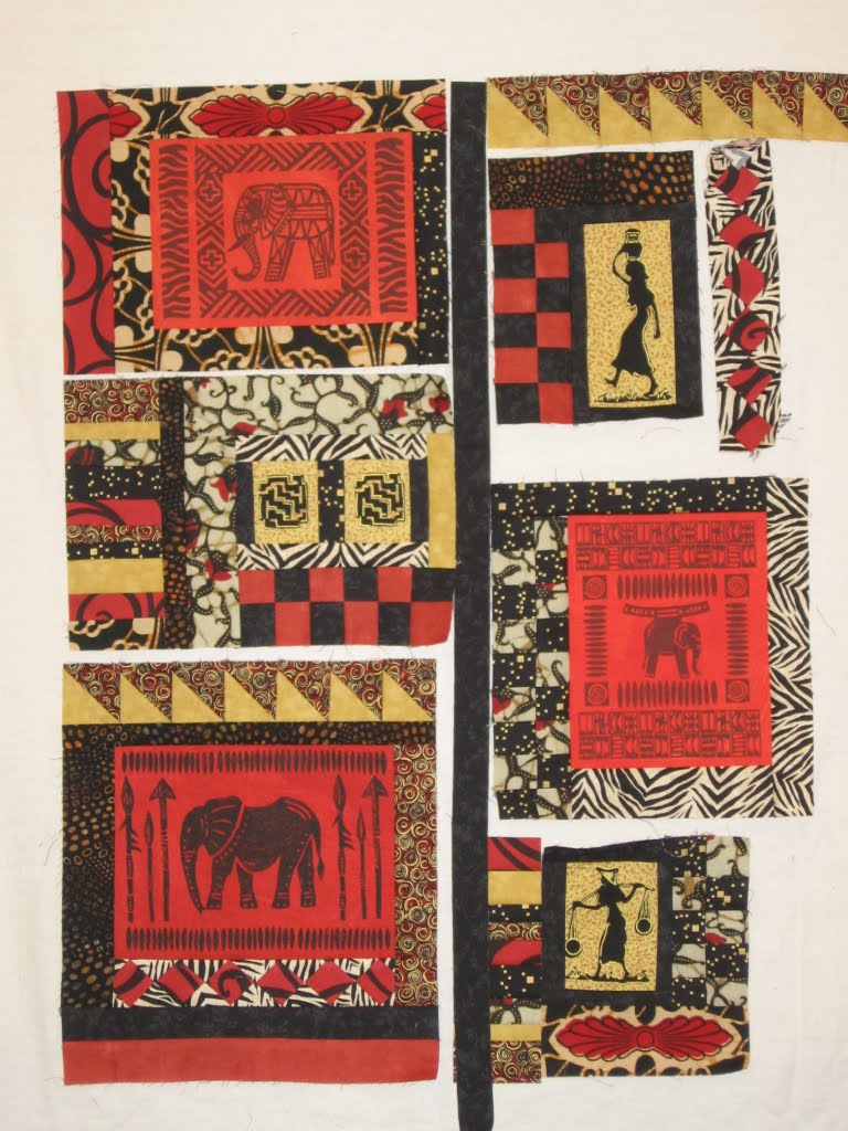 Kitambaa: African Collage class in Winnipeg