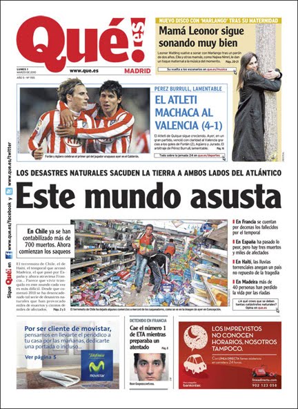 VisualMente: Exclusivo: El color en los diarios españoles, anteúltima ...