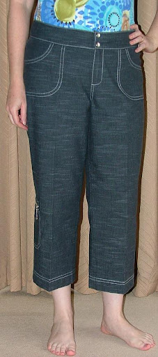 Burda PANTS 7550 pattern review by Sew4Fun