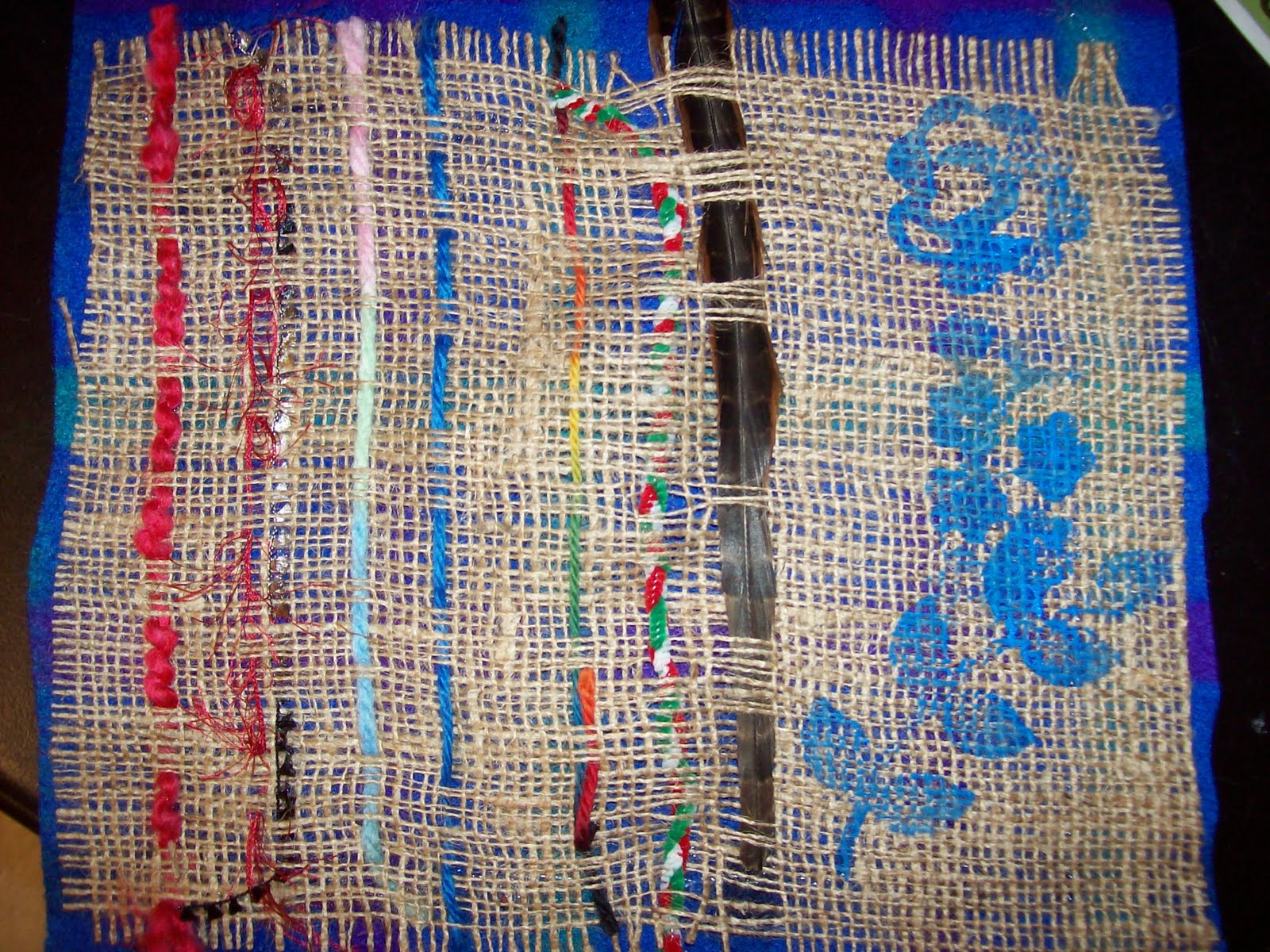 Art is Basic-- Art Teacher Blog: Weaving Camp Part 6