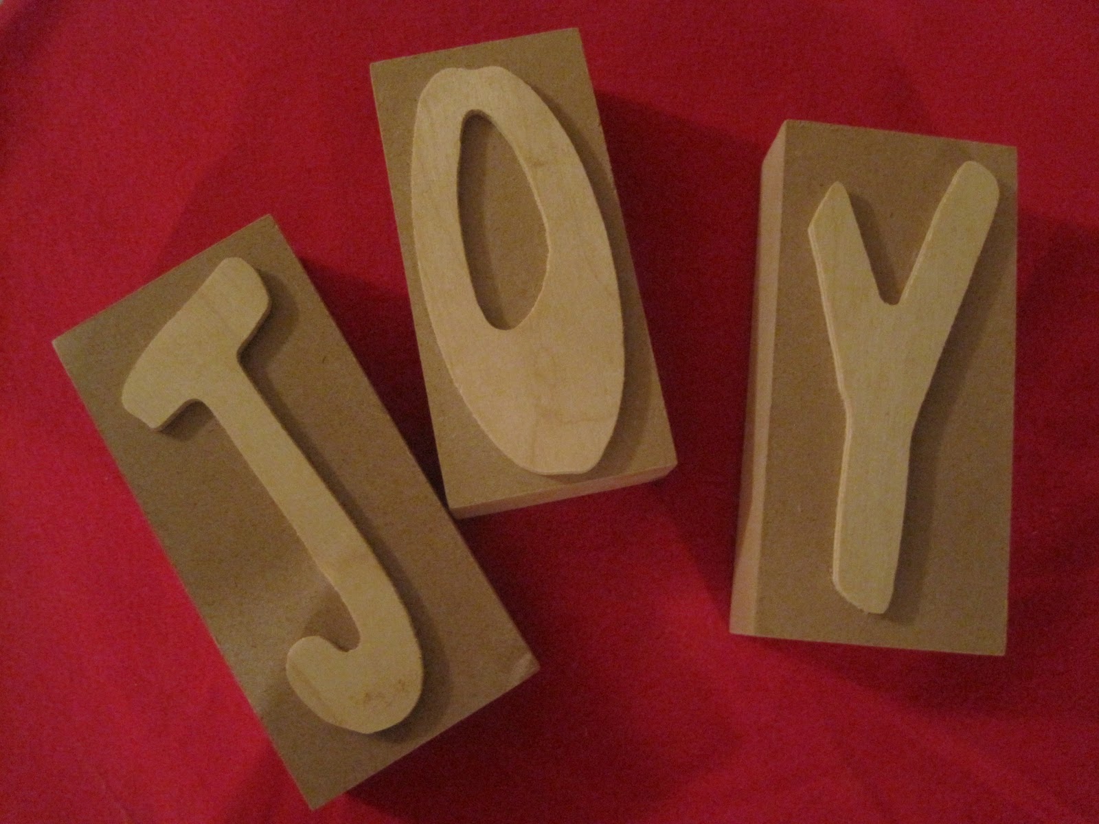 Crafts and Crap: Joy Blocks