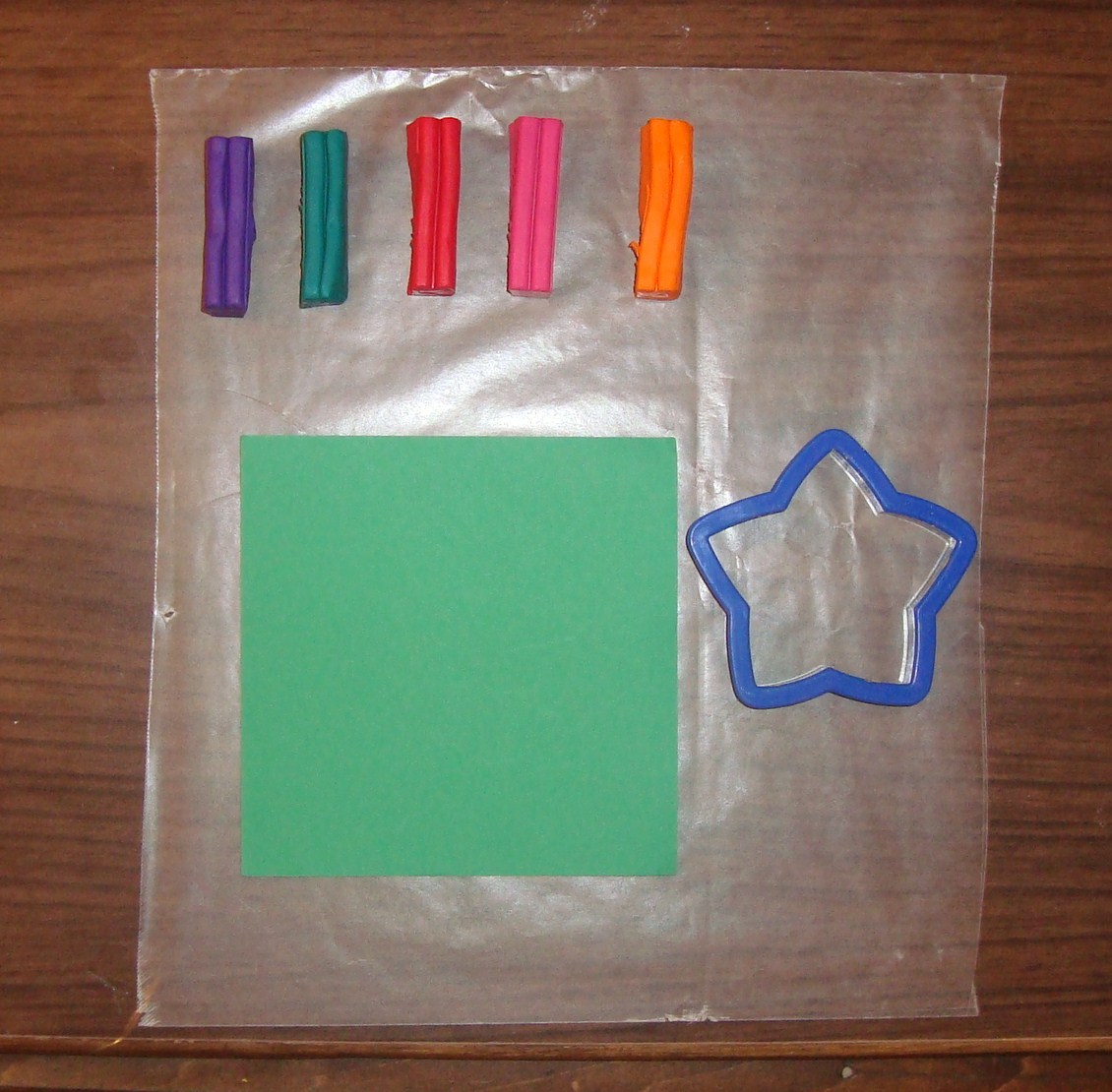 Handmade Happiness: Polymer clay peace star ornament