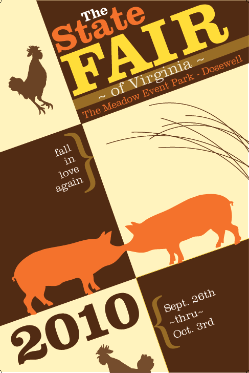 Booski Lynn Design Portfolio: Virginia State Fair Poster