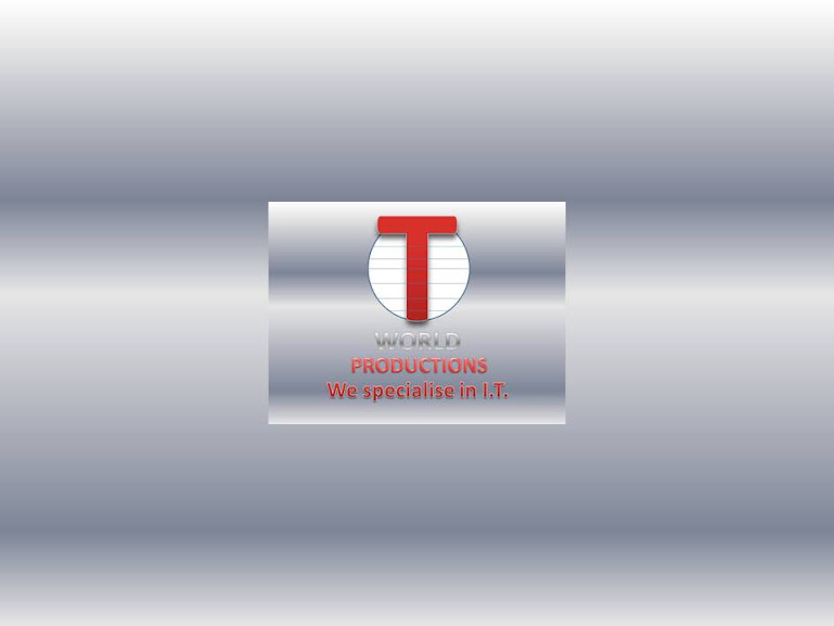 T WORLD PRODUCTIONS