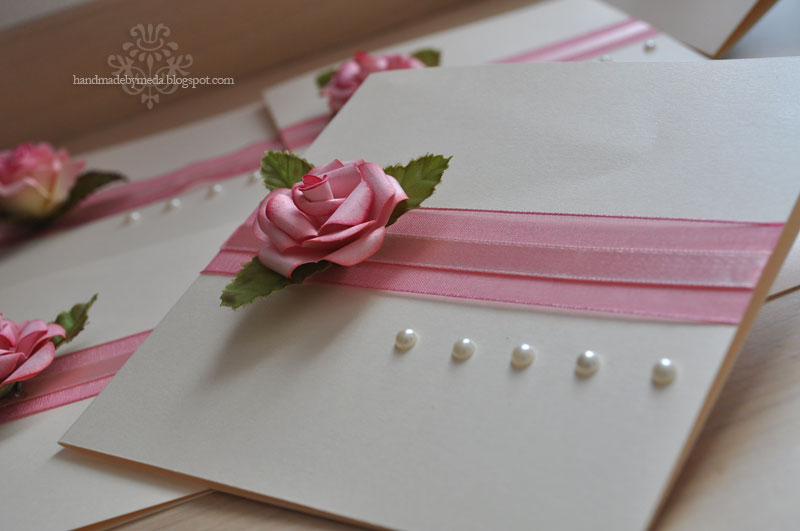 My Handmade Roses and Romantic Invitations (Trandafiri confectionati ...