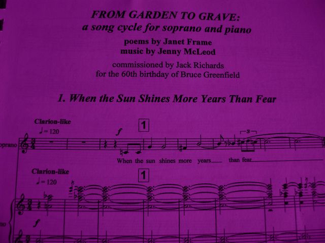 An Angel @ My Blog: More Frame poems set to music