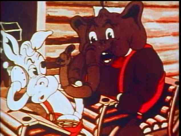 Cartoons of 1935: 001 An Elephant Never Forgets