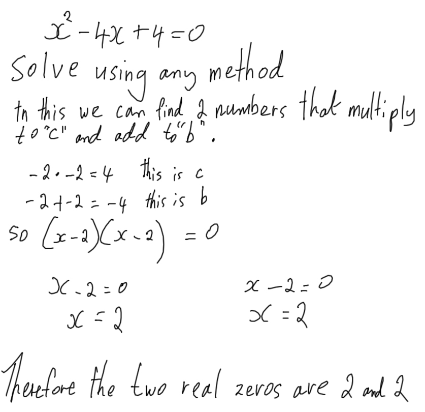 Algebra 2: DISCRIMINANT Algebra 2: DISCRIMINANT