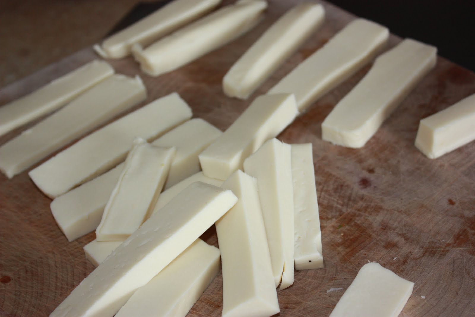 cooking with crystal: Mozzarella Sticks