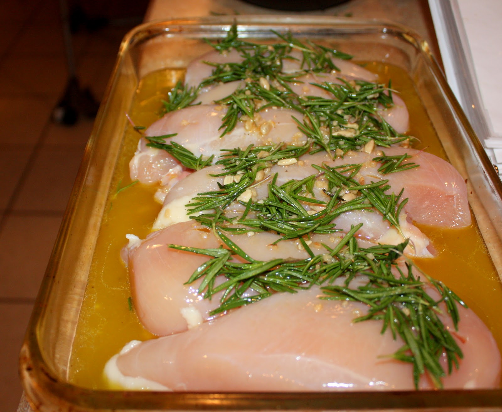 cooking with crystal: Rosemary Chicken