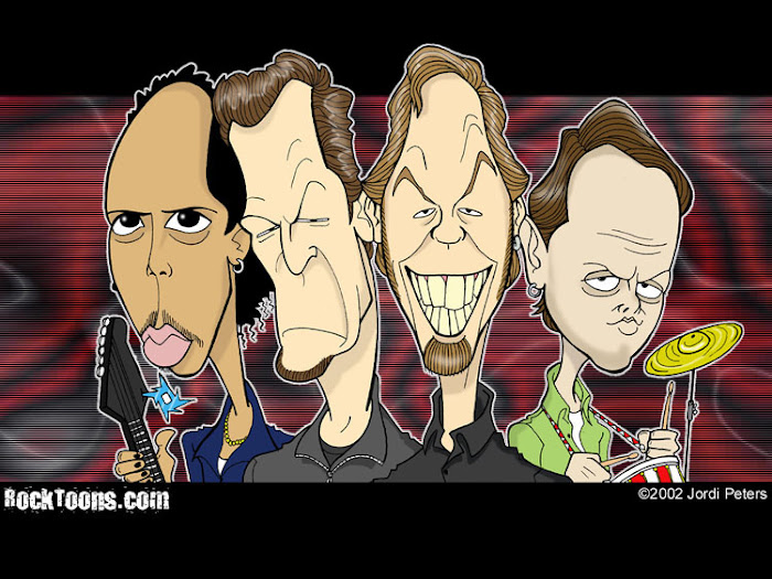 rock na veia: ROCK TOONS
