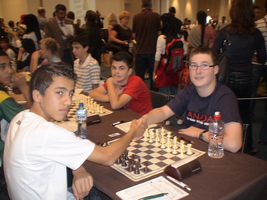 Canadian Youth Chess Team at WYCC 2010: Round 1 photos