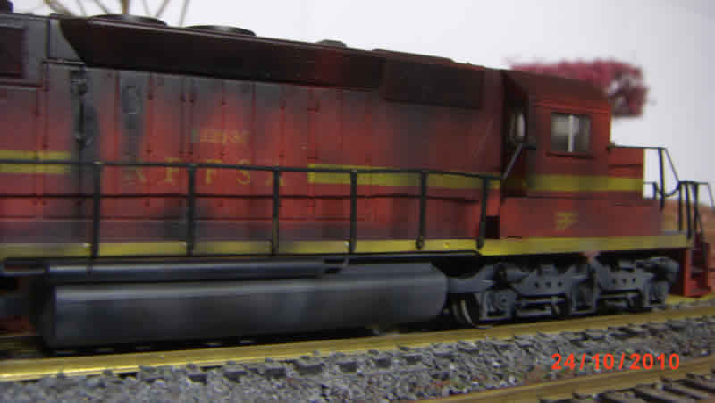 RICA RDF Ferromodelista: SD40-2 RFFSA fase I # 5220