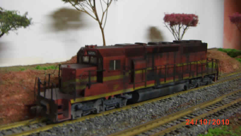 RICA RDF Ferromodelista: SD40-2 RFFSA fase I # 5220