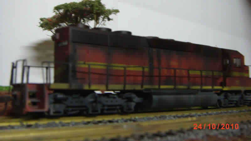 RICA RDF Ferromodelista: SD40-2 RFFSA fase I # 5220
