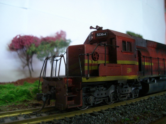 RICA RDF Ferromodelista: SD40-2 #5236-4 RFFSA fase I