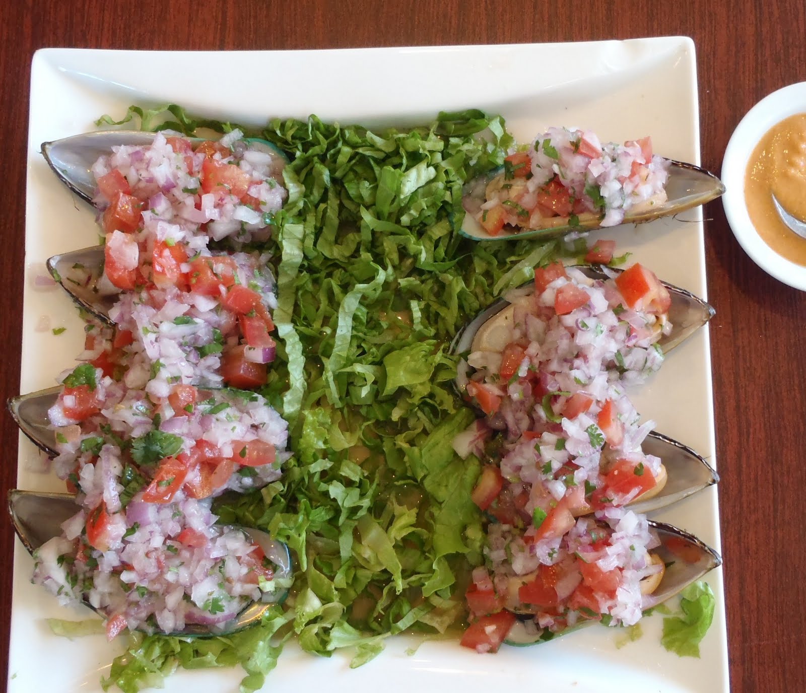 Receta preparar choros a la Chalaca ~ mis recetas peruanas