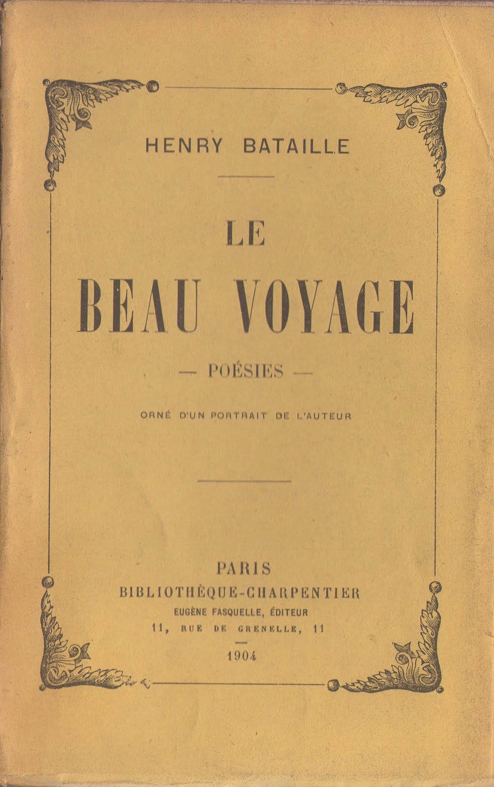 LIVRENBLOG: Henry Bataille