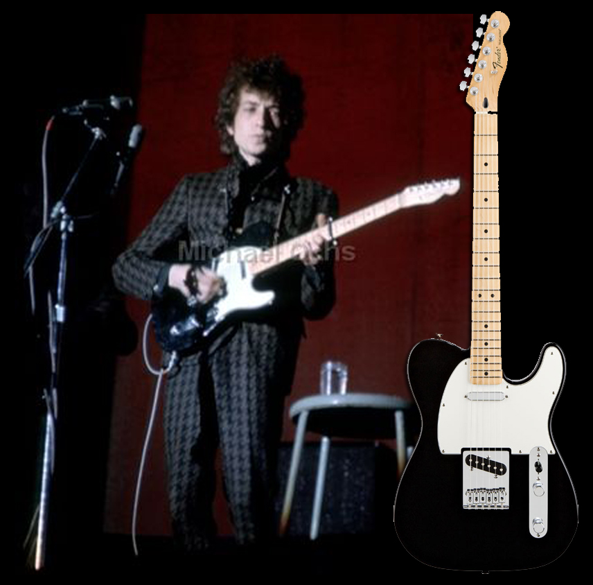 BOB DYLAN'S GEAR: BLACK FENDER '50s TELECASTER
