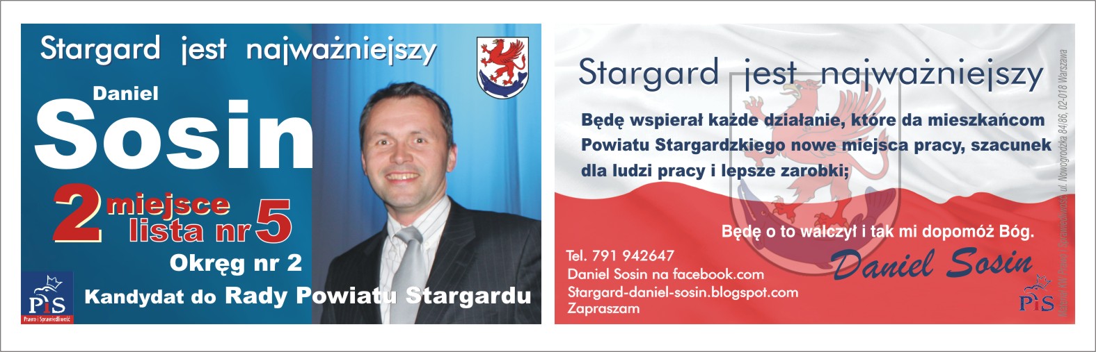 Stargard. Daniel Sosin: listopada 2010