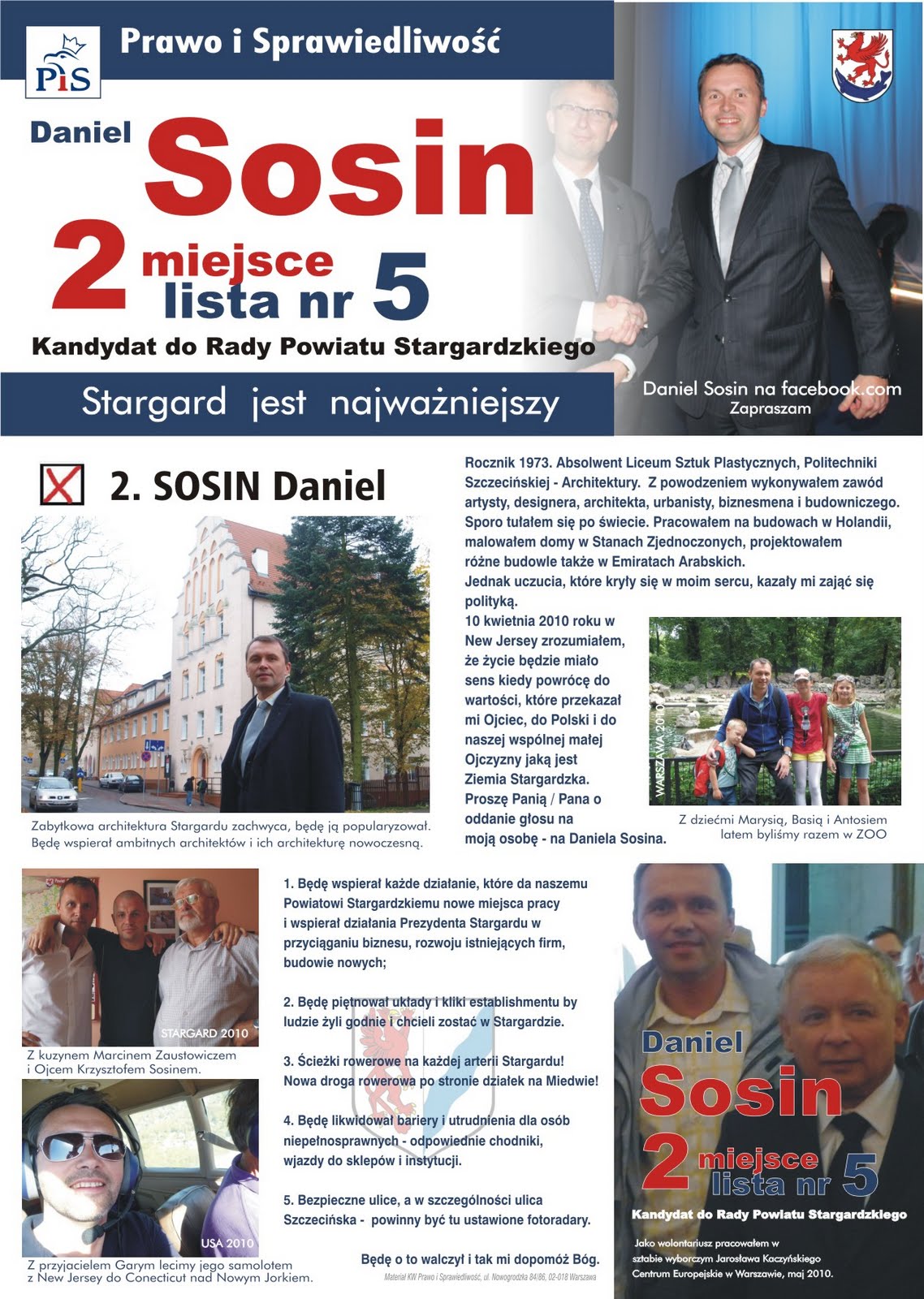 Stargard. Daniel Sosin: listopada 2010
