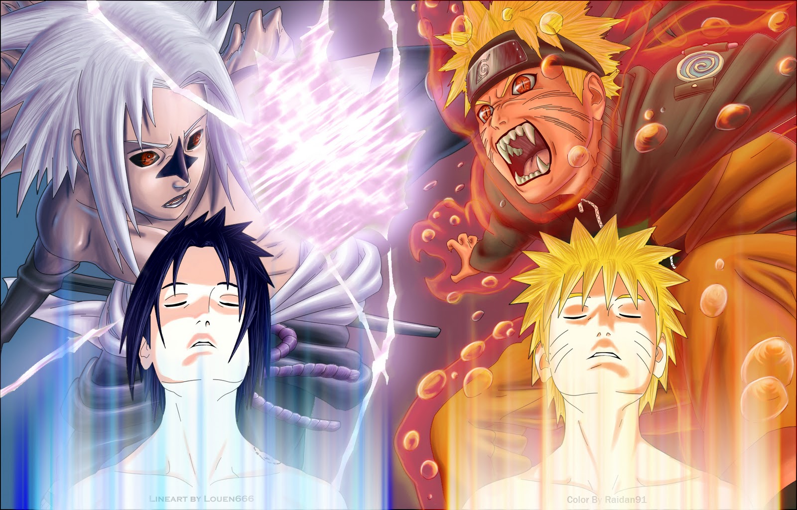 Naruto vs Sasuke Uchiha | Fotos e Imágenes en FOTOBLOG X