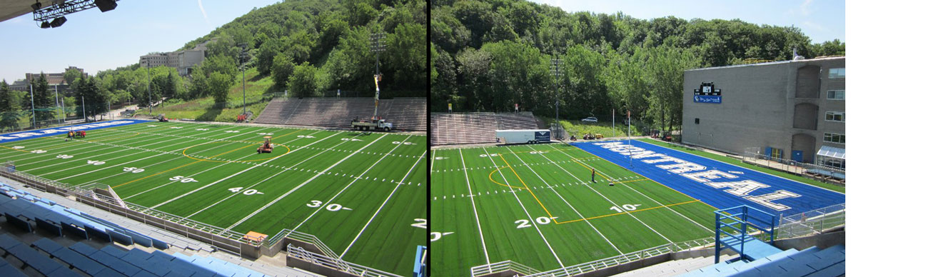 Rénovation: Le tapis mur à mur est installé! | Allez les Bleus!