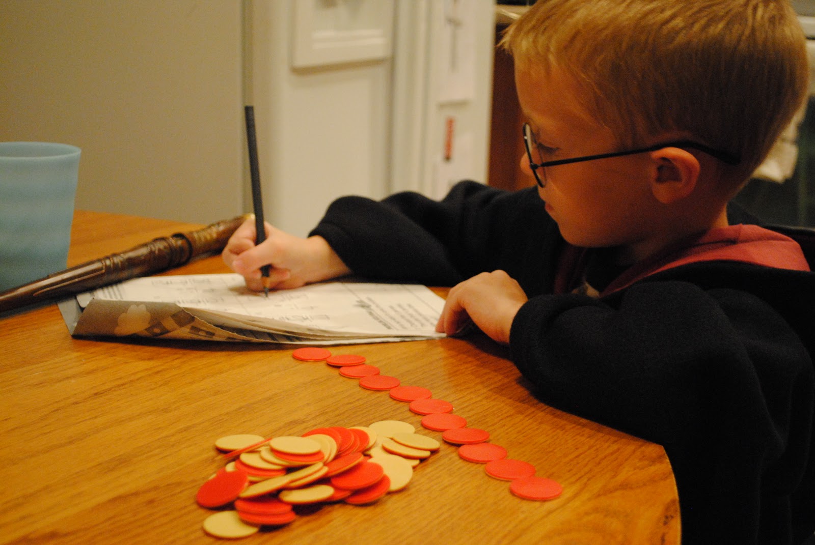 Adventures in the Sunshine State: Harry Potter doing his math homework