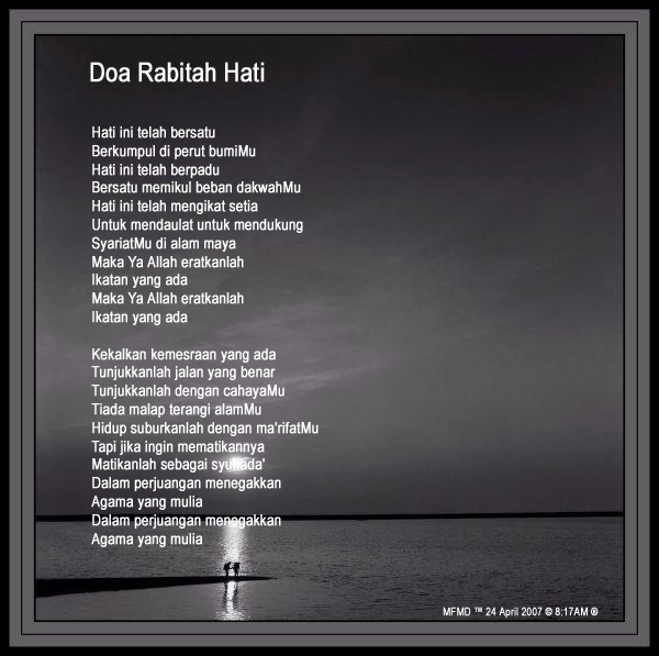 M e m O r y B e G i n ::.: Doa Rabitah