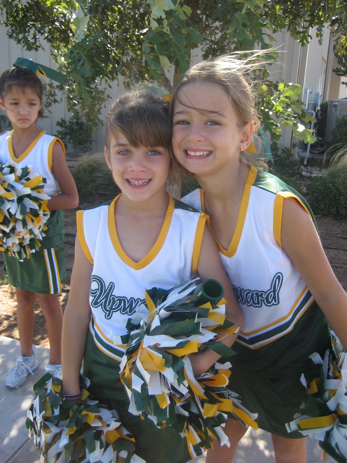 Going Green - The Green's Life: Upward Cheerleading