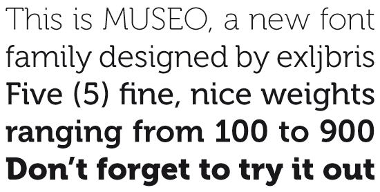 Say Hi! To Design: Free Fonts - Museo