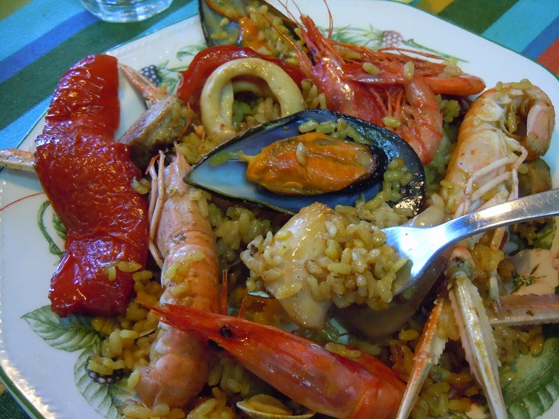 Arroces (III): Con mariscos