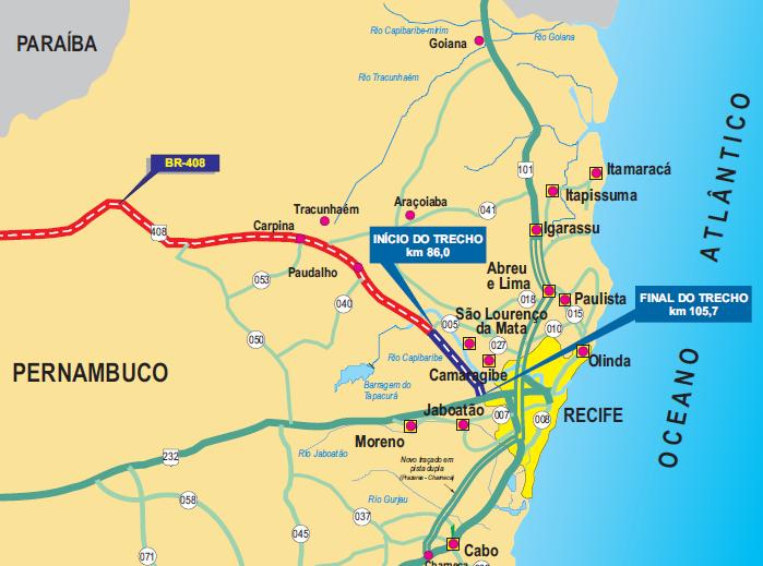 Isaltino Nascimento: Duplicação da BR 408