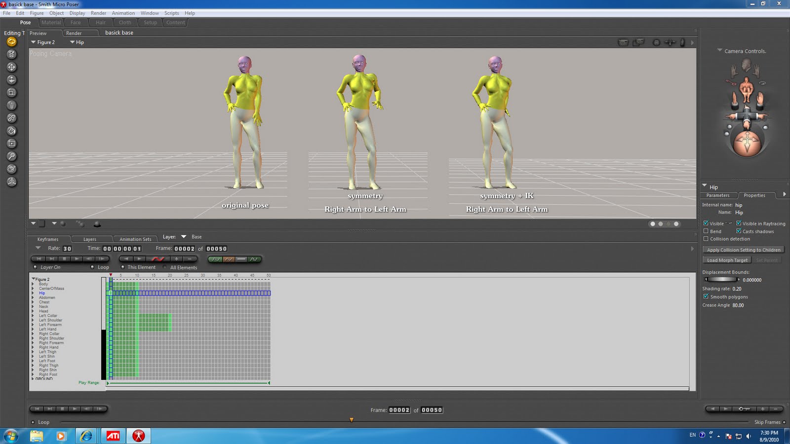 ~Two special panels from paul poser!~ || ~poser figure artist tutorial~