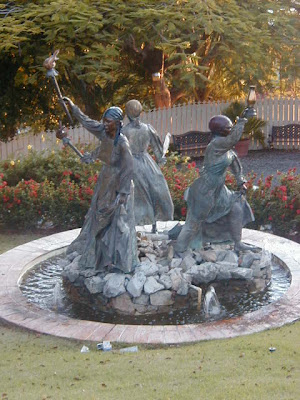 Daily Photos in St. Thomas: THREE QUEENS OF THE VIRGIN ISLANDS Statue ...