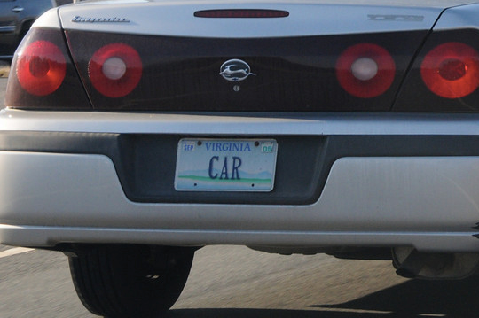 Vanity Plates: Creepiness in 8 Characters or Less: Most Creative Vanity ...